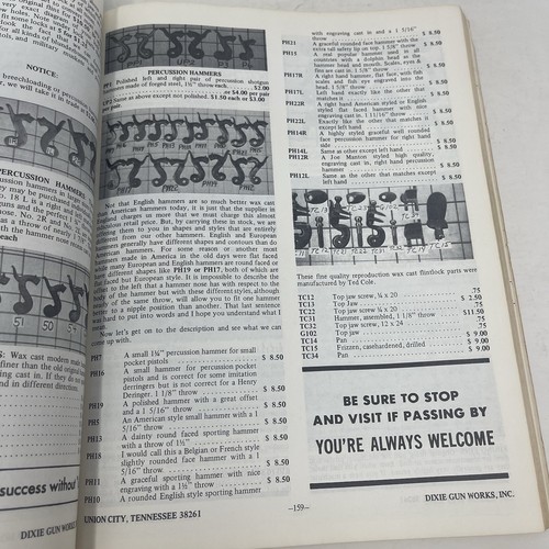 Dixie Gun Works Catalog #124A 1974 Antique Gun Supplies Illustrated ...