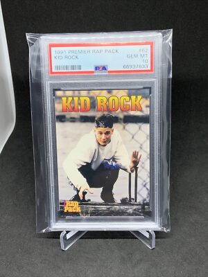 Kid Rock 1991 Premier Rap Pack PSA 10 | eBay