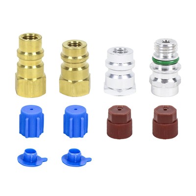 R-12 to R-134A ALL R12 Systems Retrofit Conversion Adapter Fittings Kit ...
