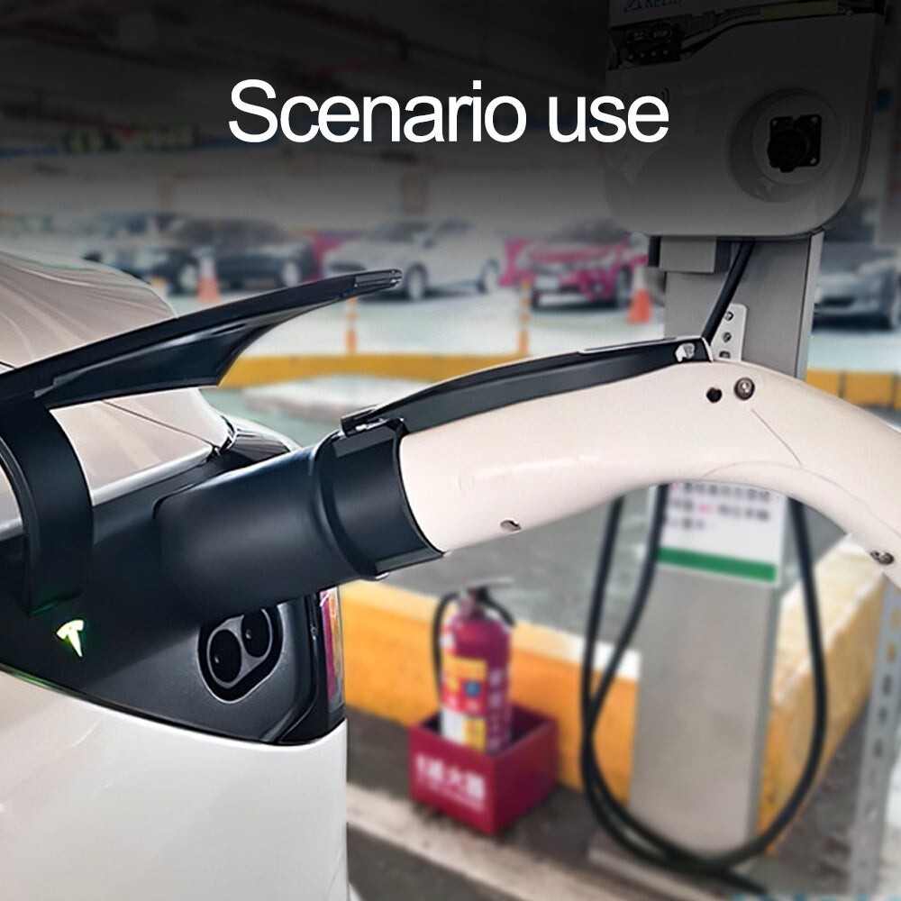 EV Adapter Type1 to Type 2, J1772 Pile to IEC 62196-2 Vehicle Connector ...