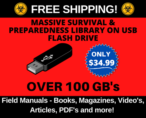 Prepare for Economic Collapse Information USB | SHTF | Prepper ...