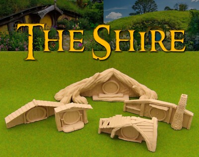 Bring the Shire to Life in HO Scale! Get 5 different house entrances ...