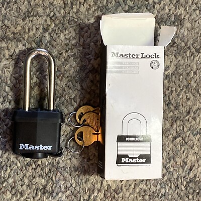 Master Lock - Weather Resistant Padlock w/ Thermoplas tic Coating ...