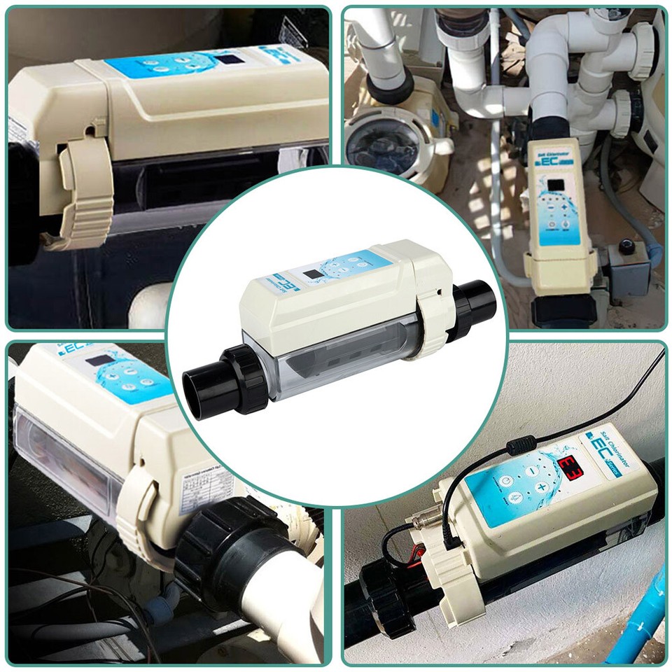 Saltwater System for Up To 16000 Gallon Above Ground Pools with 5 ...