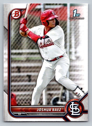 Joshua Baez #BP-112 2022 Bowman Prospects St. Louis CardinalsFBC | eBay