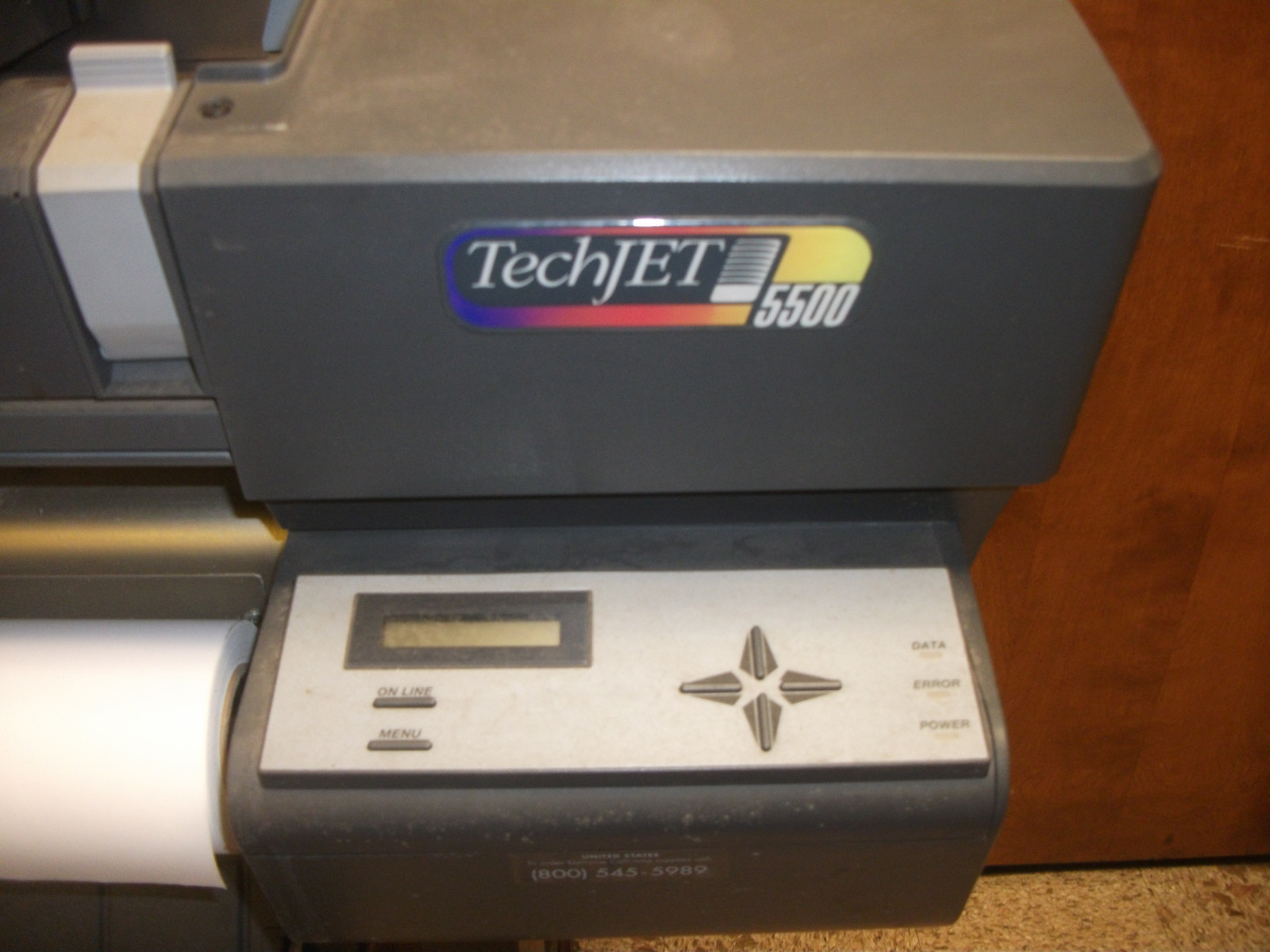 CalComp TechJet 5500 36" Large Format Engineering Printer/Plotter | eBay