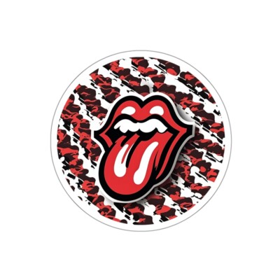 Rolling Stones Sticker- Band Sticker, Round Sticker, Multiple Sizes ...