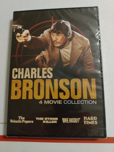 NEW FACTORY SEALED VINTAGE DVD Charles Bronson - 4 ACTION Movie ...