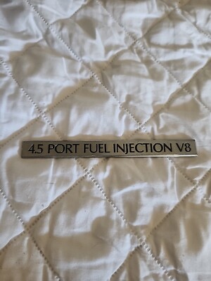 OEM Electronic Fuel Injection Emblem Badge Logo Nameplate E35B-16C144 ...