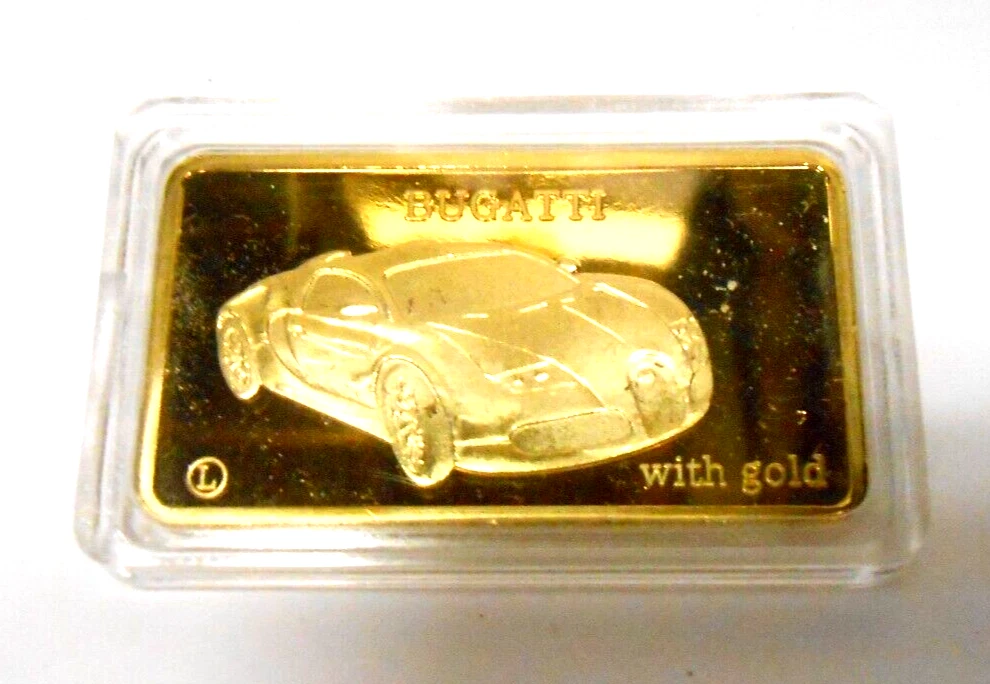 Gold Plated Bugatti