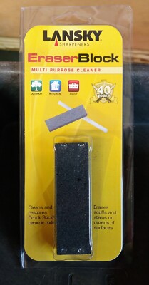 Lansky Sharpeners Eraser Block Multi Surface Cleaner, Maximum ...