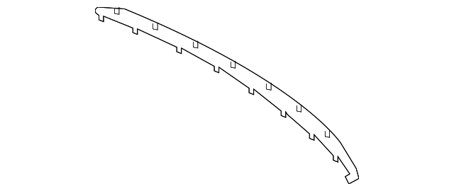 2006-2011 Mercedes-Benz OEM Ml350 Bumper Trim Molding 1648850824 for ...