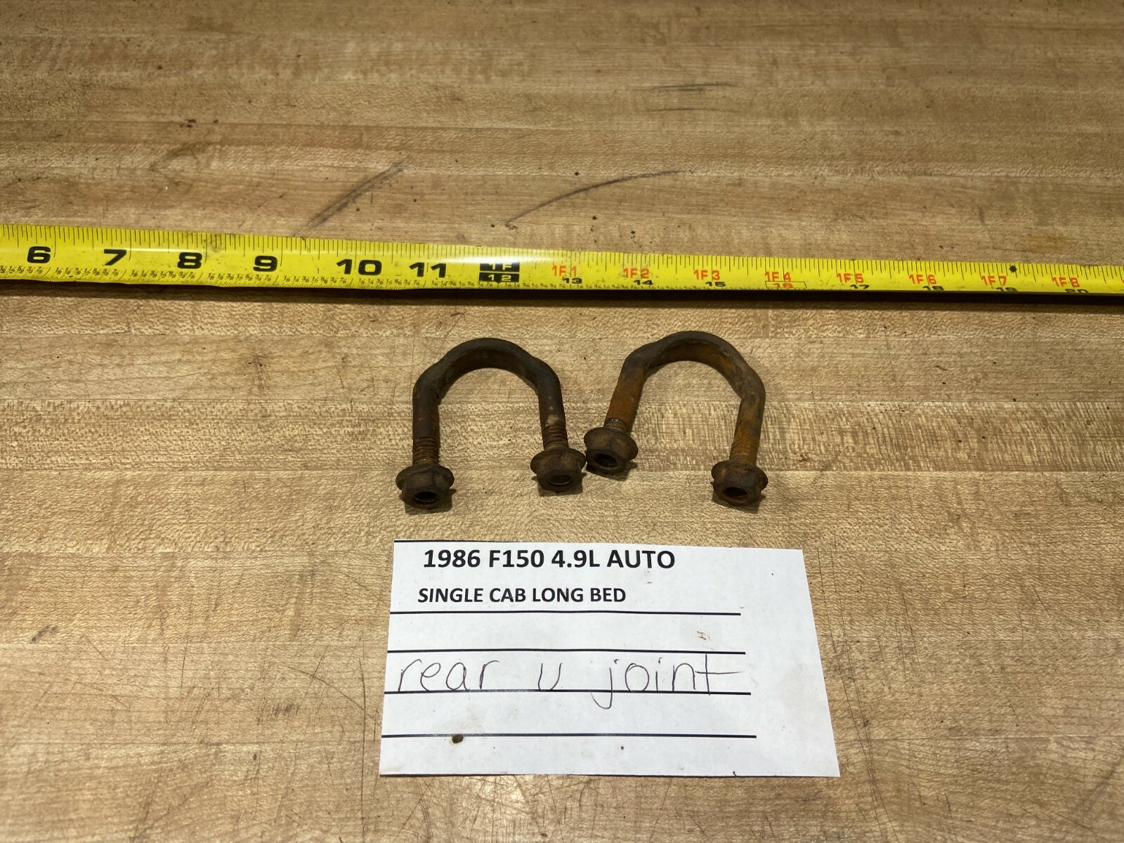 1980-1986 FORD F150 REAR U-JOINT STRAPS SET OF 2 | eBay