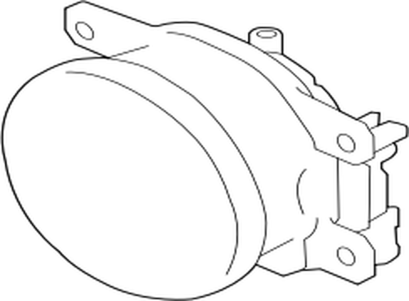 SU003-02518 Toyota Lamp assy, fog, rh SU00302518, New Genuine OEM Part ...