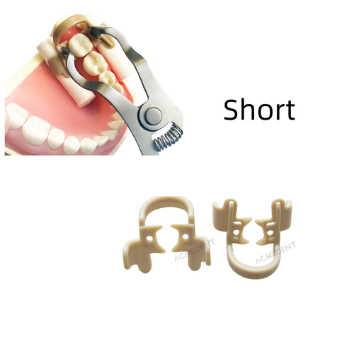 Dental Moisture Clip Natural Resin Cotton Roll Clips Premolar Molar ...