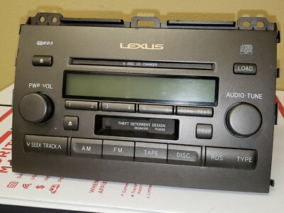 03-07 LEXUS GX470 GX 470 RADIO 6 CD DISC CHANGER TAPE PIONEER | eBay