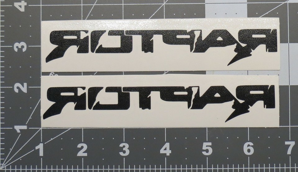 Vinyl paint masking, stencil, decal for Pro-Line Ford SVT Raptor Bodies ...
