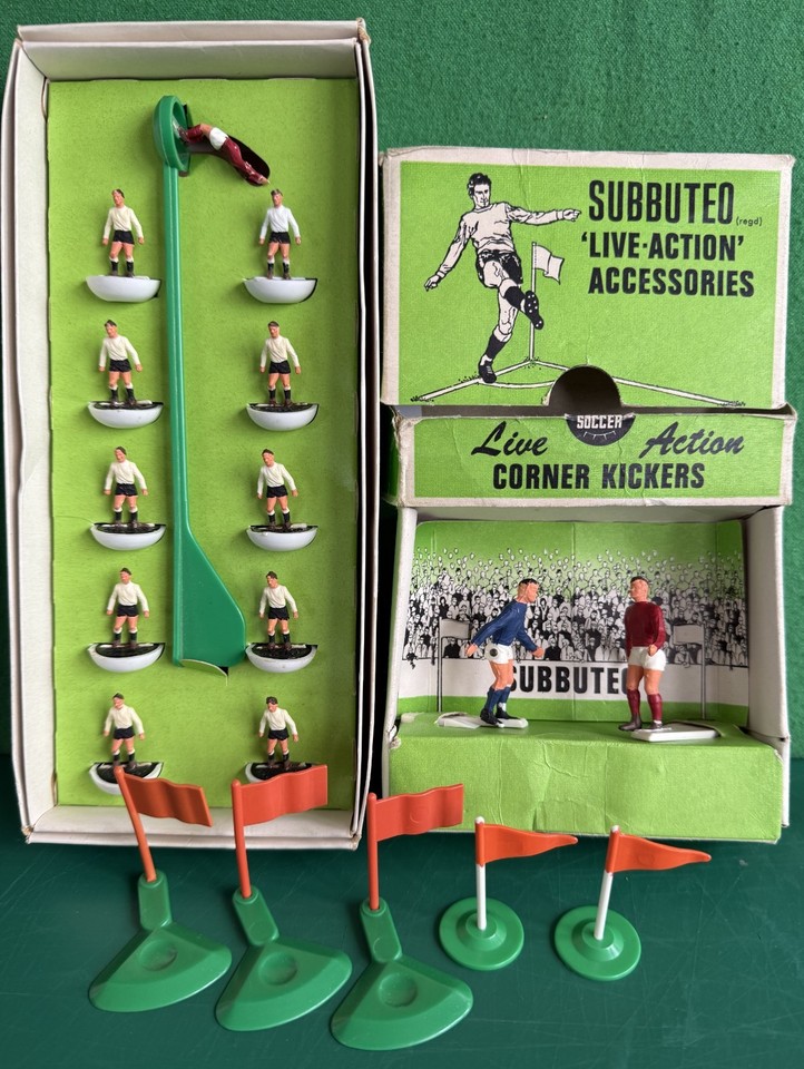 Subbuteo Heavyweight Football Team + Accessories | eBay UK