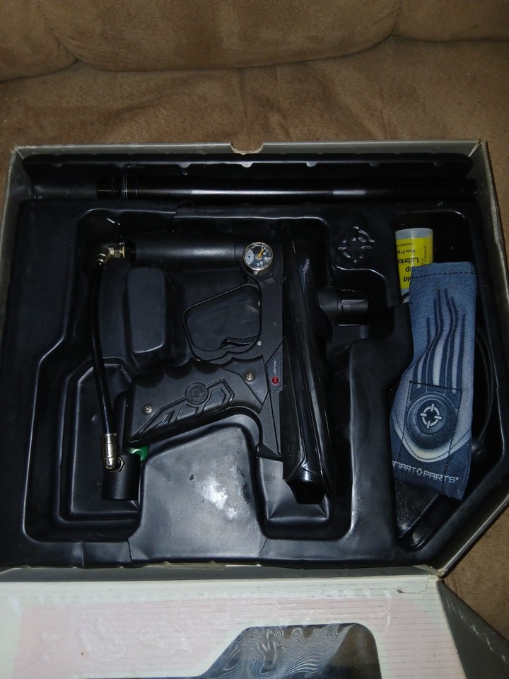 Smart Parts Ion XE Gun Paintball Marker W/ Box Yellow + Acessories ...