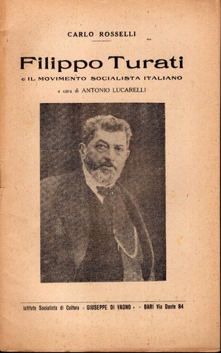 Filippo Turati e il movimento socialista italiano | eBay