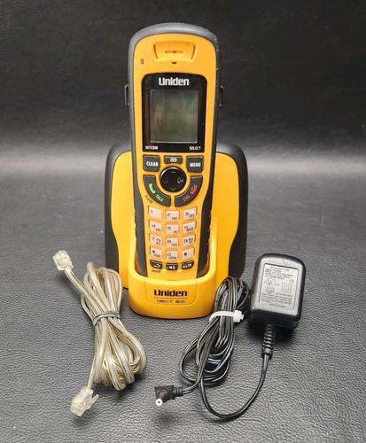 UNIDEN DECT 6.0 WATERPROOF SUBMERSIBLE CORDLESS Handset Model WXi3077 ...