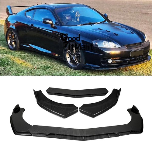 For Hyundai Tiburon 2007-2008 Carbon Fiber Front Bumper Lip Spoiler ...