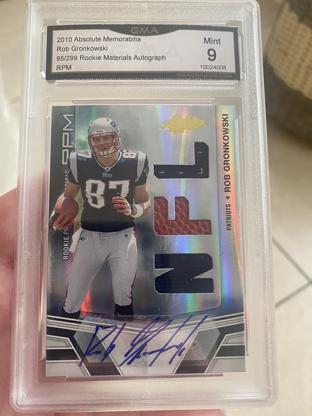 2010 Panini Absolute Memorabilia - Rookie Premiere Materials #227 Rob ...