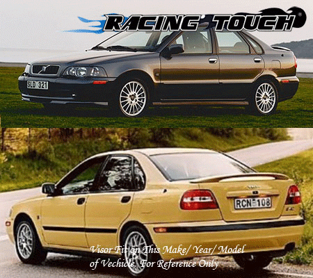 2MM Window Visor Wind Guard Outside Mount 4pcs 2000 2001 2002-2004 ...