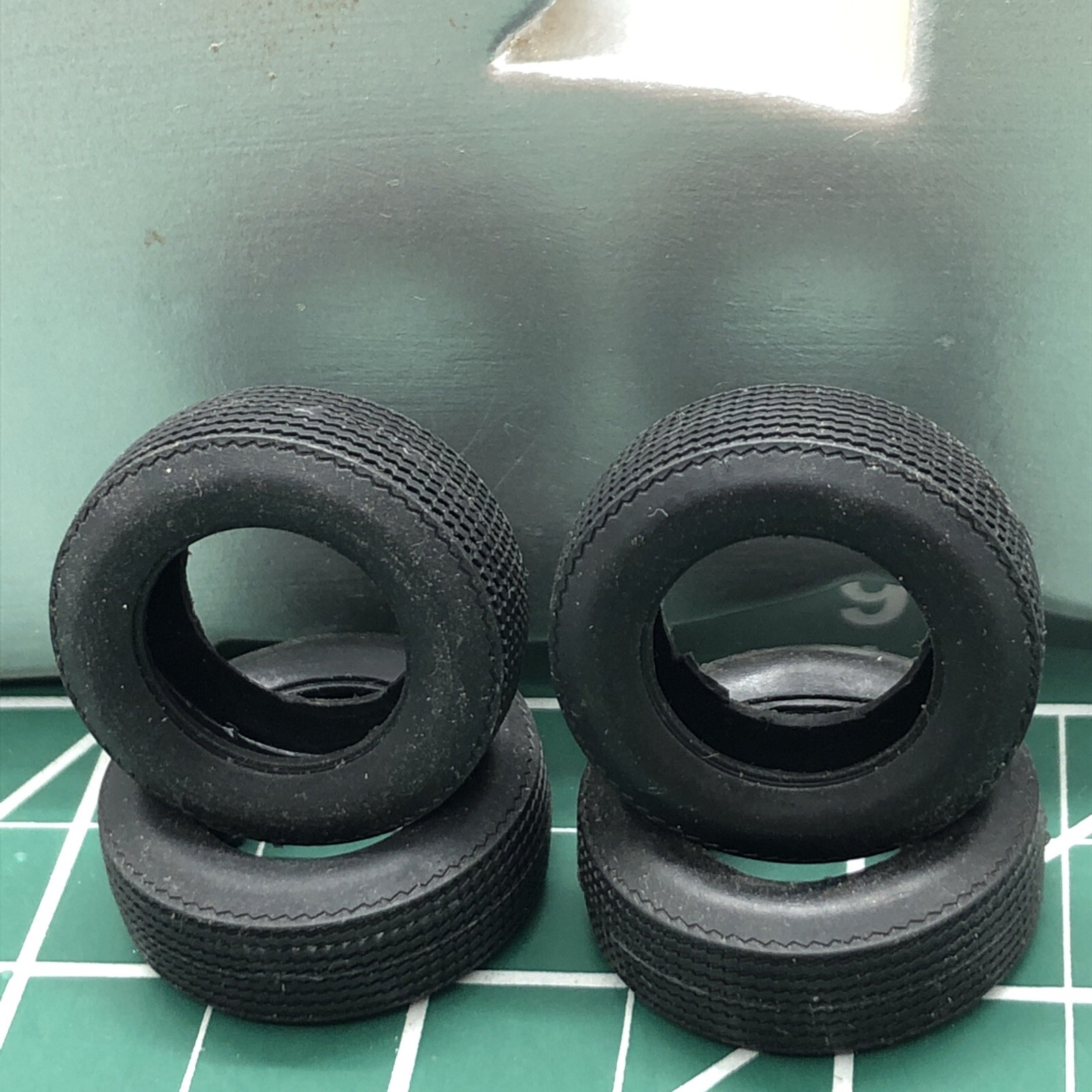 FOB 4) Plain “Goodyear” Hollow Tires 1.090 OD (L60-15) AMT 1/25 LBR ...