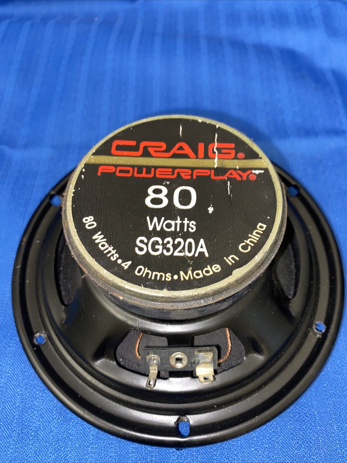 Pair Craig Powerplay SG320A Car Stereo Speakers 4 Ohms80 Watt 17cm/ 6 1 ...