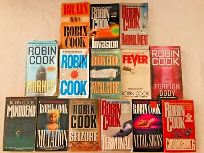 Big Lot 14 Robin Cook Medical Thriller PB Book Seizure/Fever/Mutation ...