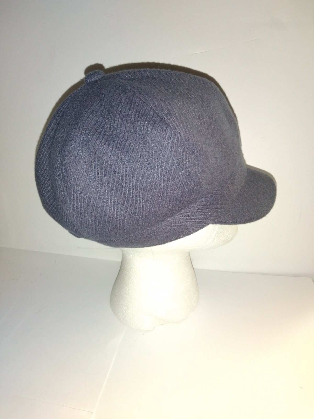 Manhattan Hat Company Solid Gray Classic Cabbie Drivers Newsboy Cap Hat ...