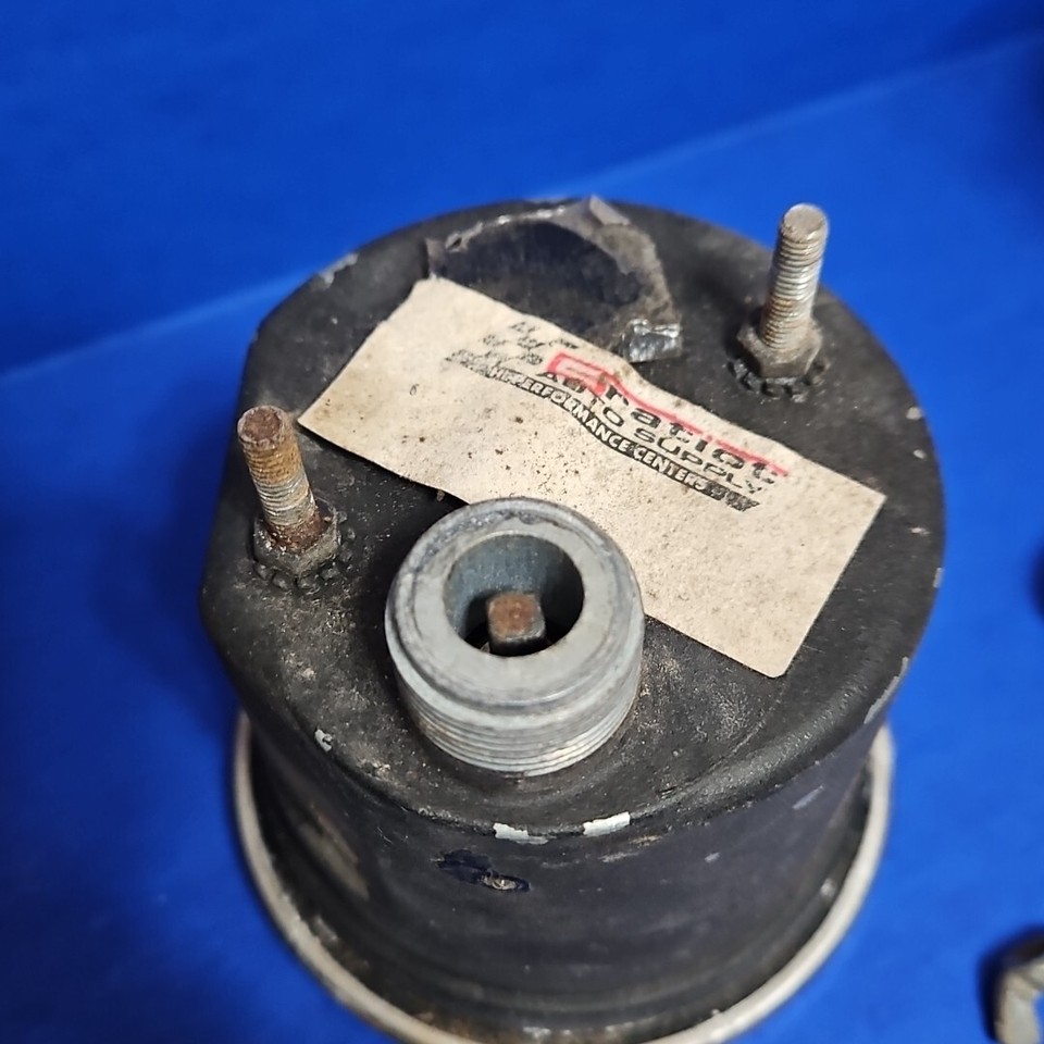 VINTAGE MOROSO TACH BRACKET CABLE TACHOMETER MECHANICAL DRIVE GASSER ...