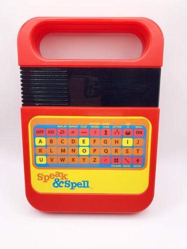 Vintage Speak N Spell By Texas Instruments Learning Game TESTED WORKING ...