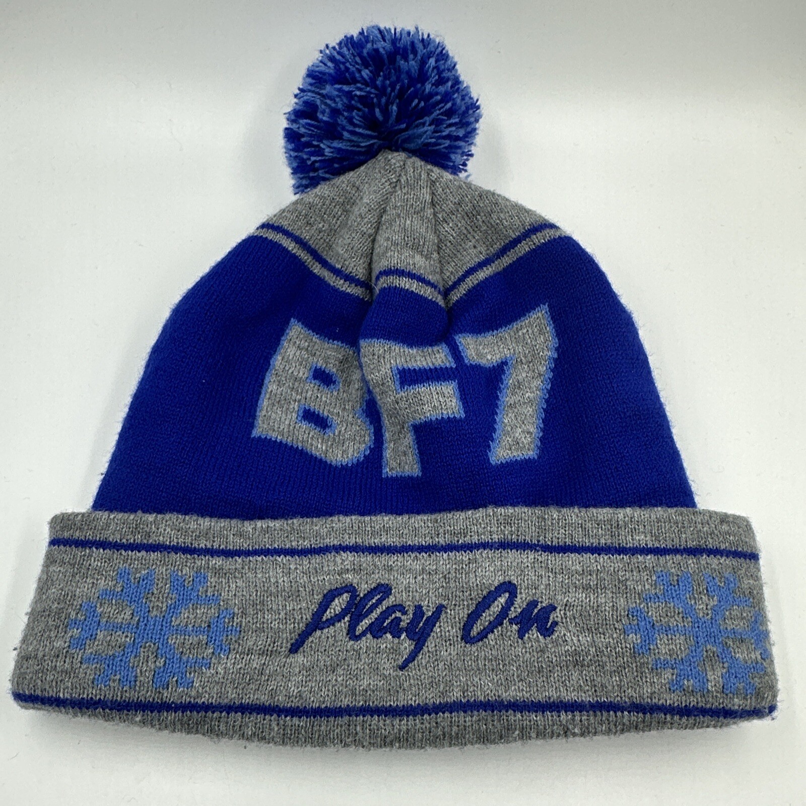 RARE BF7 Fight MND Big Freeze 7 Beanie Pom Pom Charit… - Gem