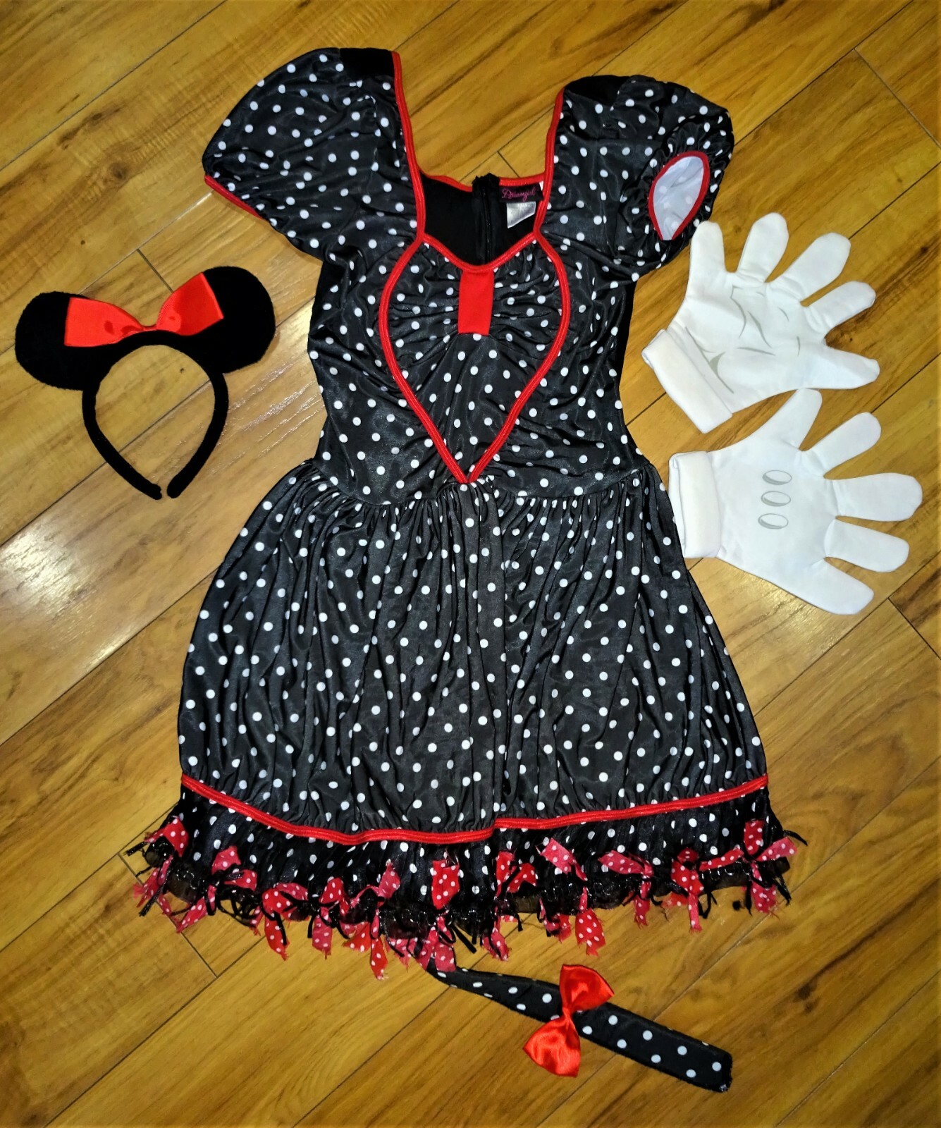 Mickey Minnie Mouse Halloween Costume Set dress Disne… - Gem