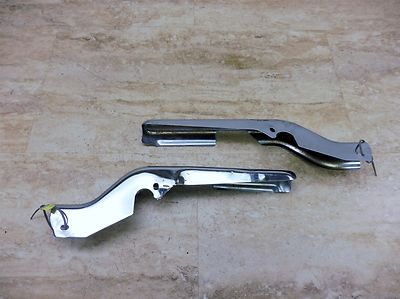 2007 Harley FLHR Road King S735. chrome rear fender brackets mounts | eBay