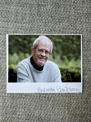 Elmore Leonard Signed Photo - RARE! | eBay