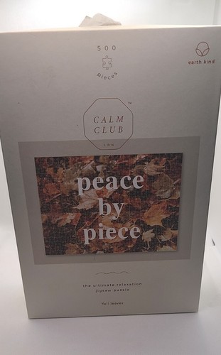Luckies of London CALM CLUB Peace By Piece Fall Leaves Jigsaw Puzzle ...