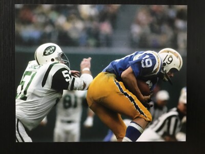 Ralph Baker No. 51 New York Jets Football 8x10 Color Photo | eBay