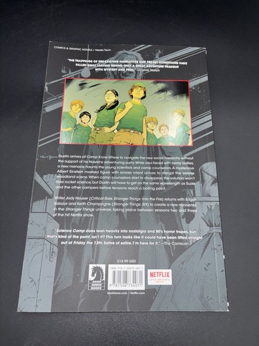 Stranger Things Science Camp Book First Edition May 2021 Dark Horse ...