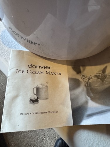 Donvier Premier Ice Cream Maker Hand Crank 1 Quart | eBay