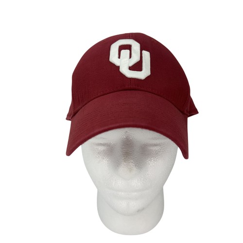 Oklahoma Sooners Hat Cap Strap Back Mens Red NCAA Football Nike Sooners ...