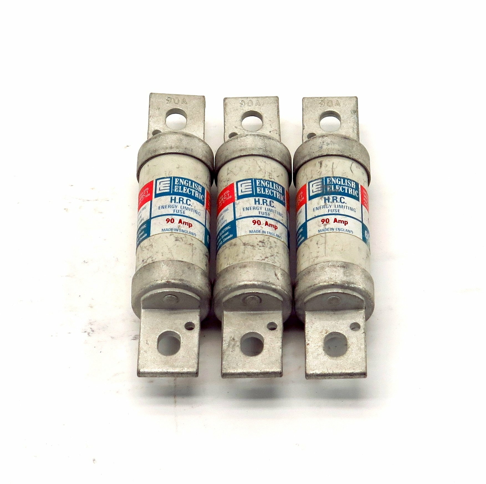 English Electric Energy Limiting Fuse C90J 90A 600VAC (3) | eBay