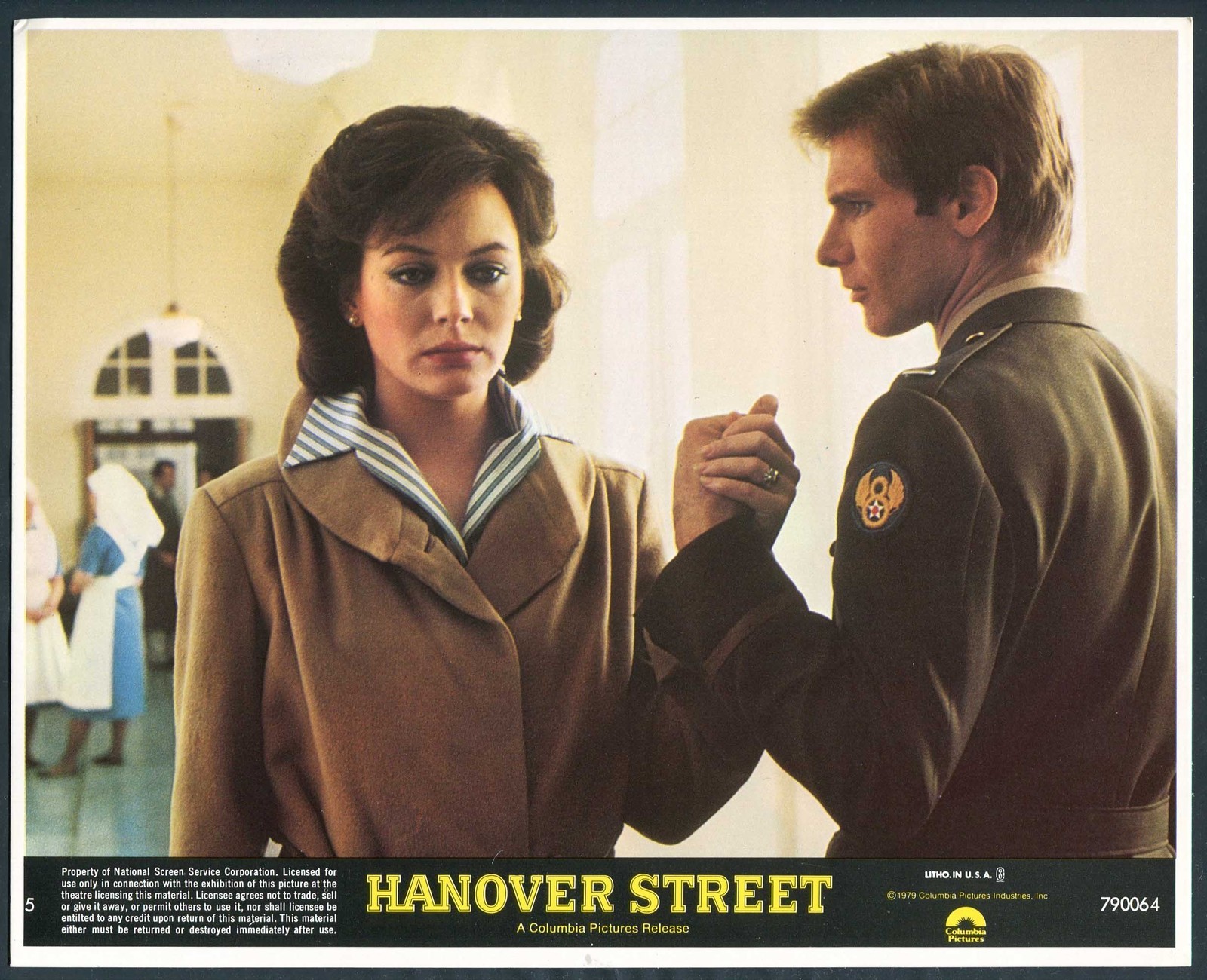 LESLEY ANNE DOWN HARRISON FORD HANDS Hanover Street ‘79 | eBay