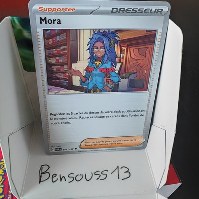Carte Mora 161/167 Pokémon Mascarade Crépusculaire EV06 Neuve TWM FR ...