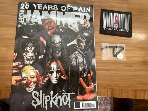Metal Hammer Magazine 392 Slipknot Patch Ozzy Opeth Powerwolf Lacuna ...