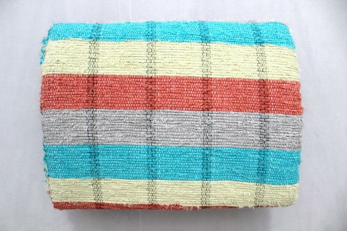 4X6 Indian Rectangular Beautifully Made Chindi Rag Rug Floor Carpet ...