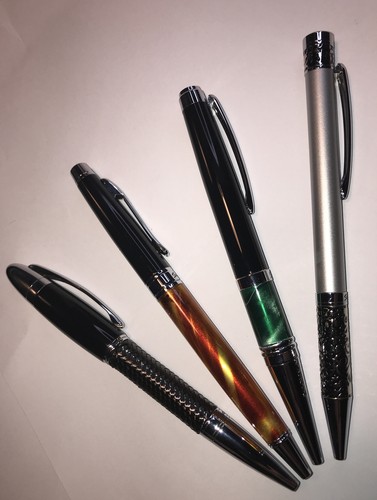 Stratton Chrome, Black & Gun Metal, Brushed Silver, Tan and Green ...