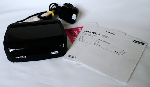Bush BU10FVZS1 Freeview Box, No Remote, Boxed & Good Condition - Tested ...